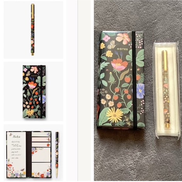 Rifle Paper Co. | Office | Nwt Rifle Paper Co Sticky Note Folio Pen ...